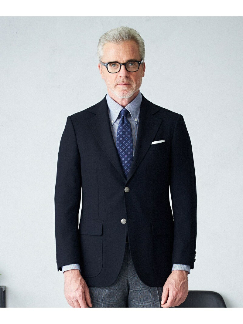 【楽天市場】J.PRESS 【ハイランドペピンメリノ】メッシュ3Bブレザー ジェイプレス ジャケット・アウター テーラードジャケット・ブレザー ネイビー【送料無料】：Rakuten ...