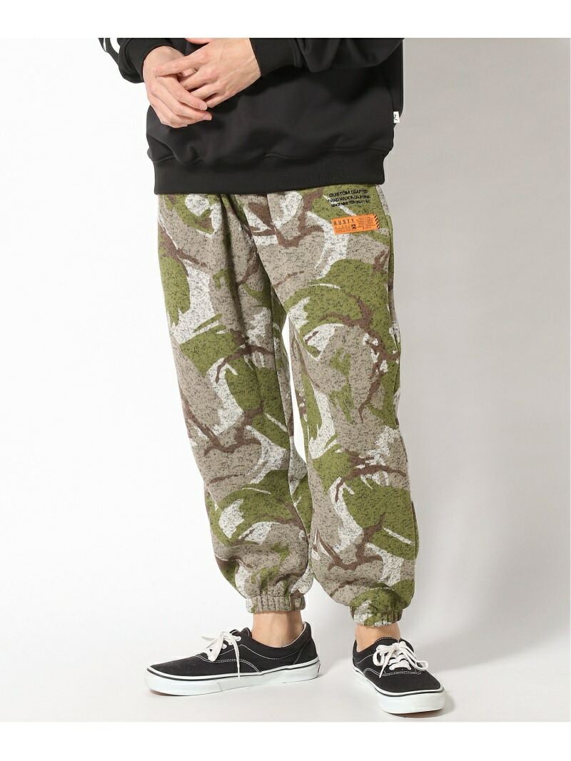 【楽天市場】【SALE／50%OFF】RUSTY RUSTY/(M) ニットフリースパンツ オーピー/ラスティー/セブンツー パンツ ジャージ ...