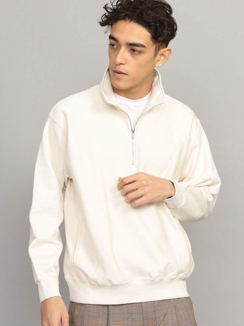 【楽天市場】【SALE／70%OFF】BEAUTY & YOUTH UNITED ARROWS BY ハーフジップ ワイド スウェット о ...