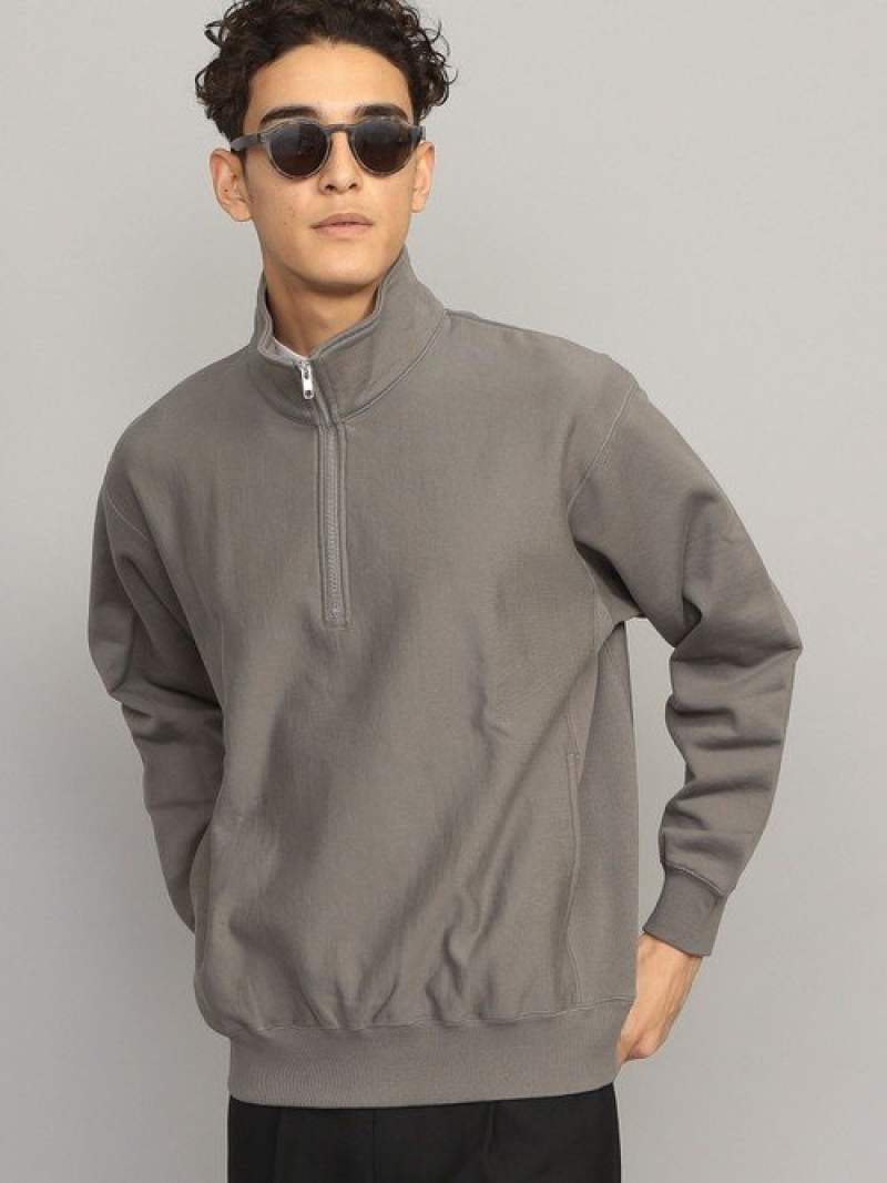 【楽天市場】【SALE／70%OFF】BEAUTY & YOUTH UNITED ARROWS BY ハーフジップ ワイド スウェット о ...