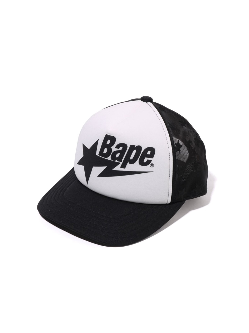 【楽天市場】A BATHING APE BAPE STA MESH CAP ア ベイシング エイプ 帽子 キャップ レッド ネイビー ブラック ...