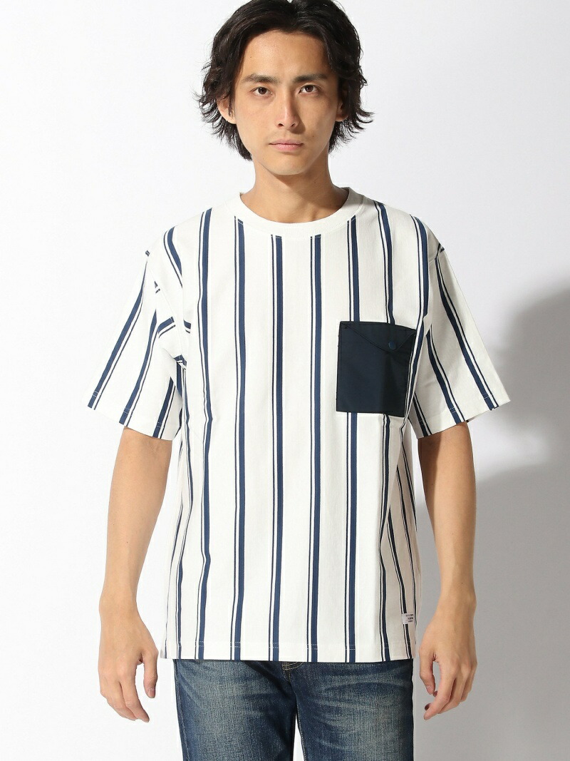 【楽天市場】【SALE／60%OFF】BAYFLOW (M)フハクPK TEE ベイフロー カットソー Tシャツ ホワイト ブルー ネイビー【RBA_E】：Rakuten Fashion Men