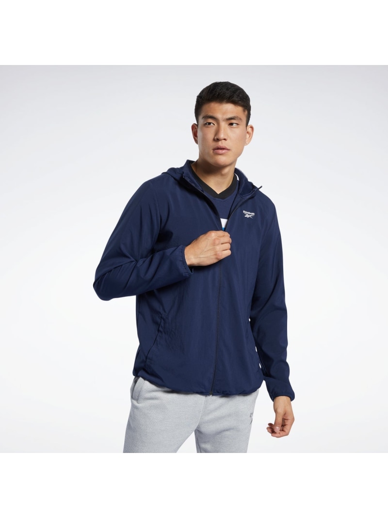【楽天市場】【SALE／45%OFF】Reebok トレーニング エッセンシャルズ ジャケット / Training Essentials ...