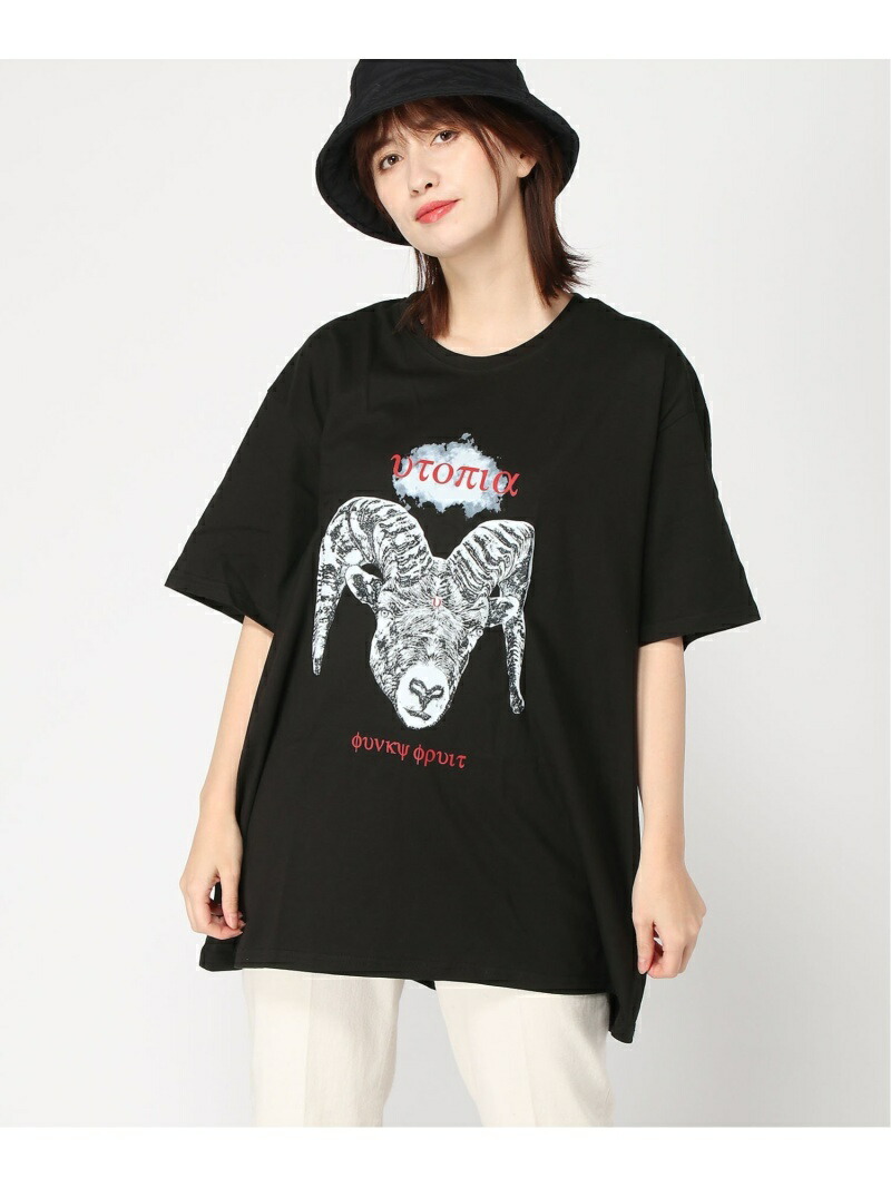 【楽天市場】FUNKY FRUIT FUNKYFRUIT/(U)[ utopia ] sheepビッグTシャツ ファンキーフルーツ トップス ...