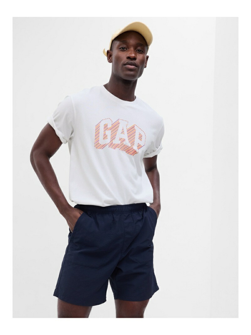 【楽天市場】【SALE／59%OFF】GAP (U)GAP 3Dロゴ Tシャツ(ユニセックス) ギャップ トップス カットソー・Tシャツ ホワイト ネイビー【RBA_E】：Rakuten ...