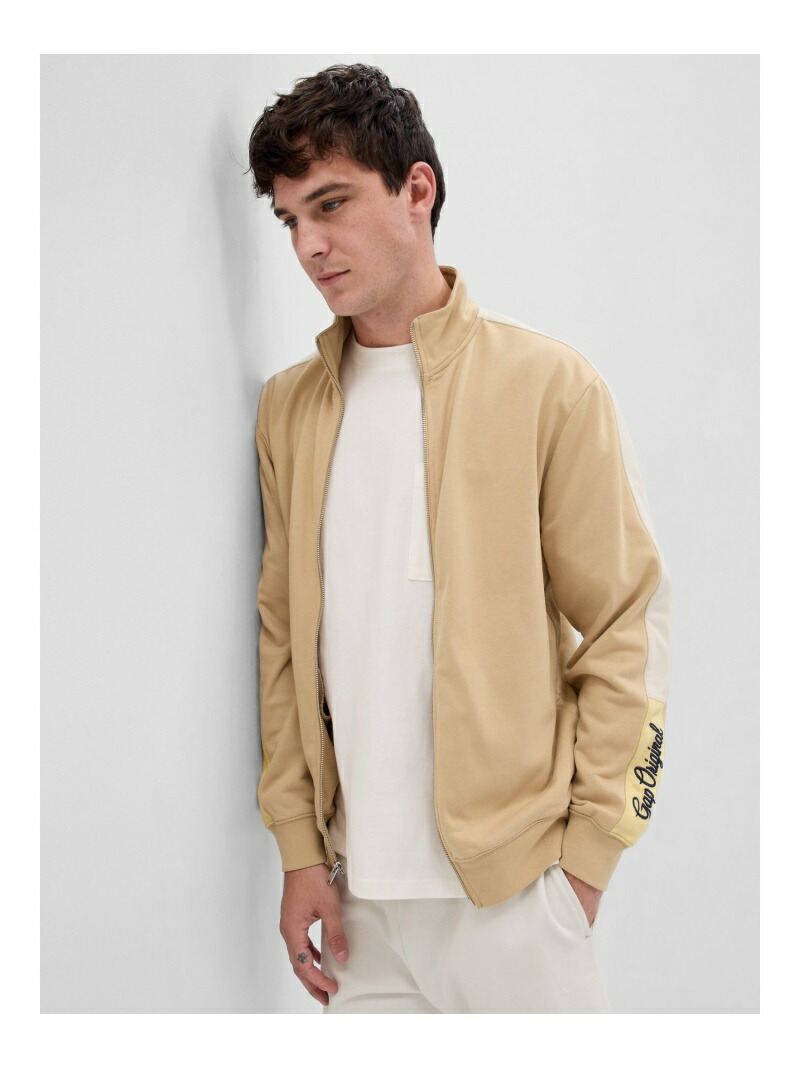 【楽天市場】【SALE／62%OFF】GAP (M)GAPロゴ フレンチテリートラックジャケット(ユニセックス) ギャップ ジャケット・アウター その他のジャケット・アウター ブラック ...