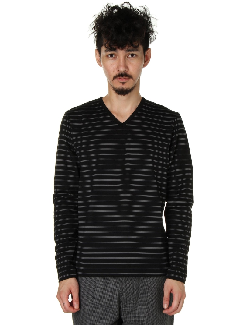 【楽天市場】【SALE／69%OFF】JUNMEN ラスターボーダーV/N ジュンレッド トップス カットソー・Tシャツ ネイビー グレー ブラック【RBA_E】：Rakuten ...