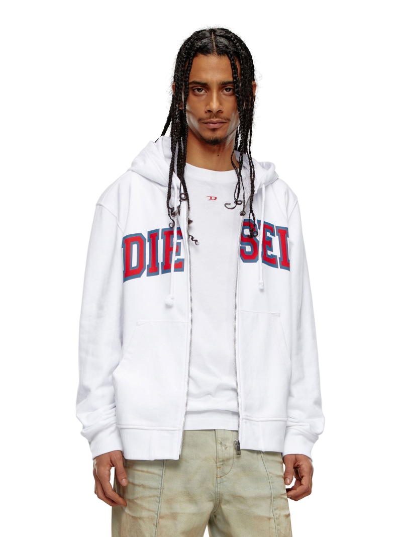 【楽天市場】【SALE／40%OFF】DIESEL メンズ スウェット パーカー S-GINN-HOOD-ZIP-K12 ディーゼル トップス ...