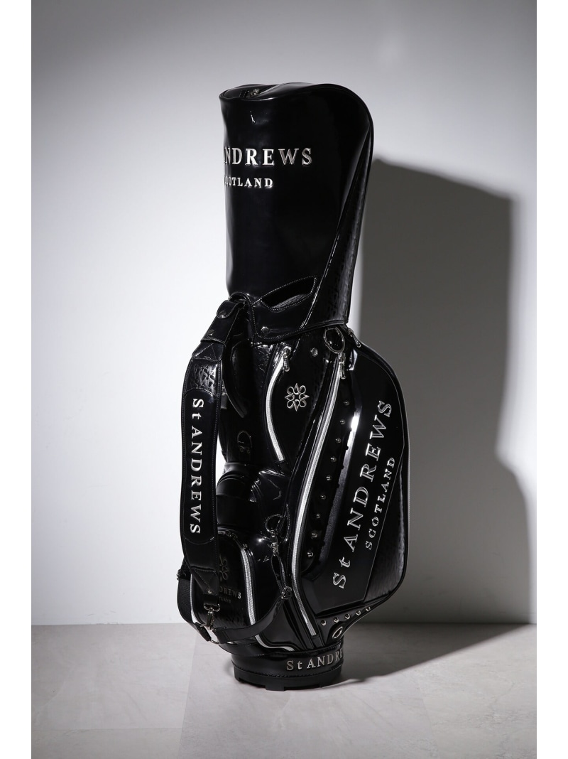 【楽天市場】【SALE／30%OFF】St ANDREWS STAロゴエナメルキャディバッグ (46インチ対応) (UNISEX ...