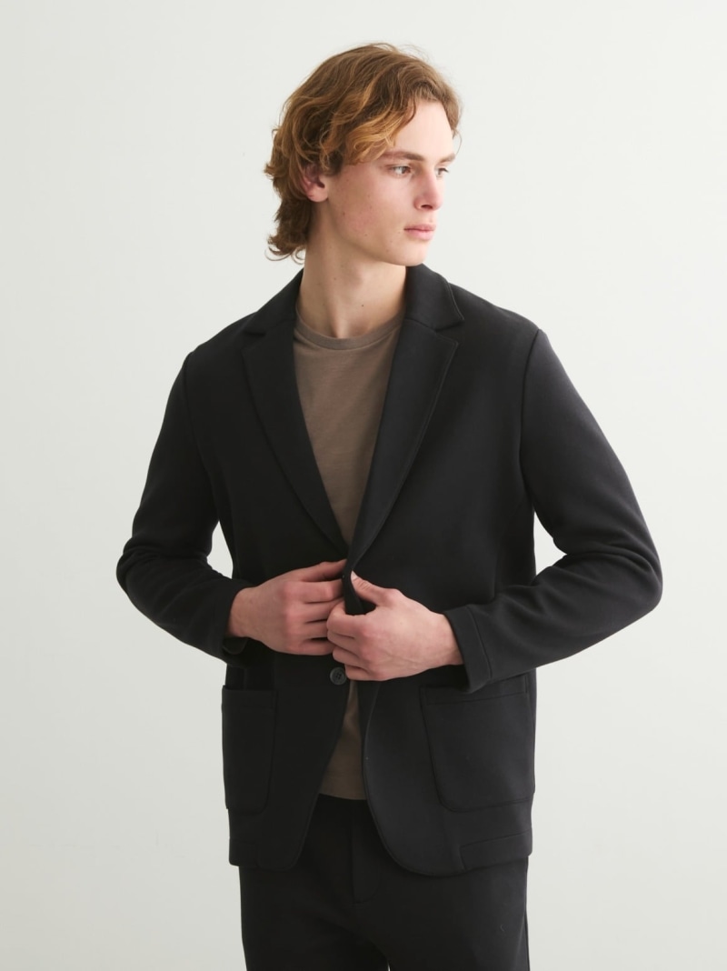 【楽天市場】three dots Men's high gauge cardboard jacket スリードッツ ジャケット・アウター その ...