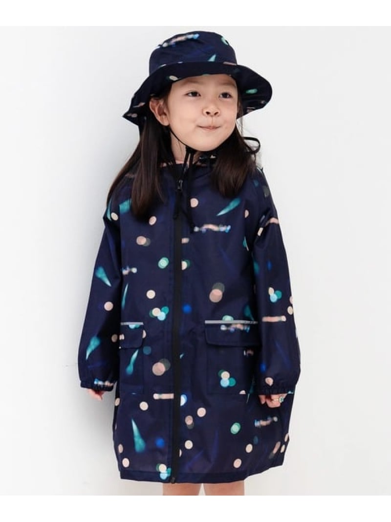 【楽天市場】KiU KiU/キウ KIDS RAIN CPAT (KIDS) ゴースローキャラバン ジャケット・アウター ポンチョ ブルー ...