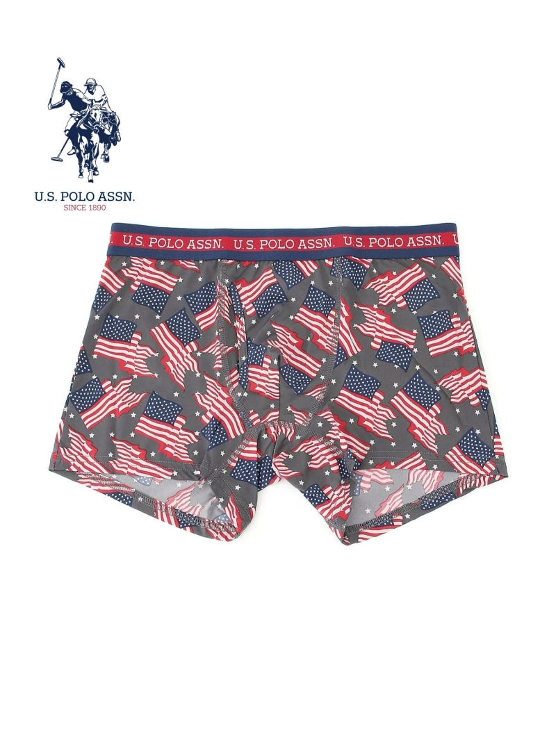 【楽天市場】U.S. POLO ASSN. U.S.POLO ASSN./(M)USPA 星条旗アンダーパンツ ハンドサイン インナー・ルーム ...