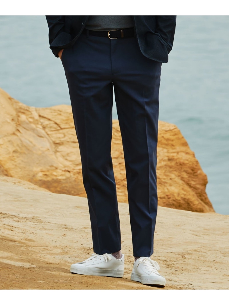 【楽天市場】GOTAIRIKU ウエストアジャスター/折り目加工/吸汗速乾/洗える【ビジネス対応】クールマックスパンツ ゴタイリク パンツ ...