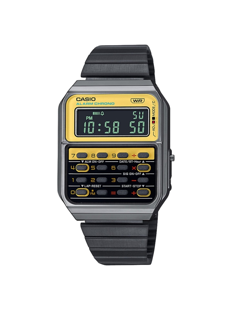 【楽天市場】CASIO CASIO CLASSIC/CA-500WEGG-9BJF/カシオ ブリッジ アクセサリー・腕時計 腕時計【送料無料】：Rakuten Fashion Men