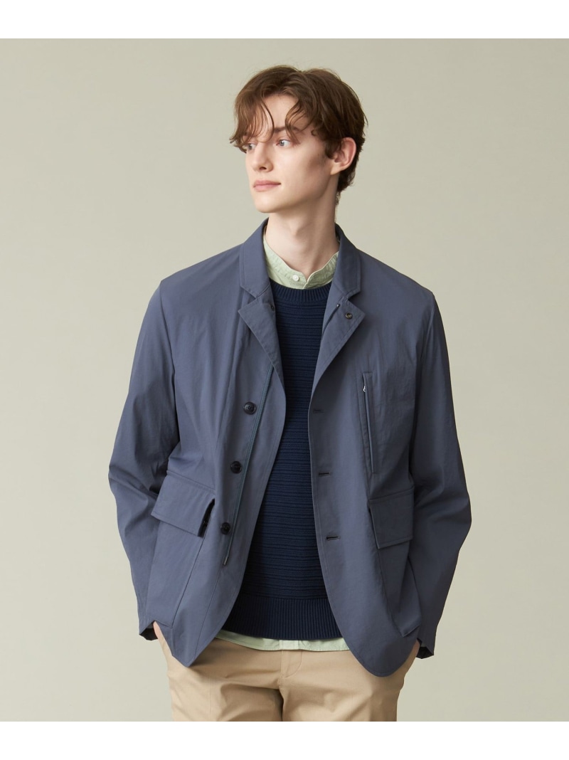 【楽天市場】【SALE／40%OFF】J.PRESS 【MECHANICAL】【ハイパワーストレッチ / 撥水】ドライビングジャケットブルゾン ジェイプレス ジャケット・アウター ブルゾン ...