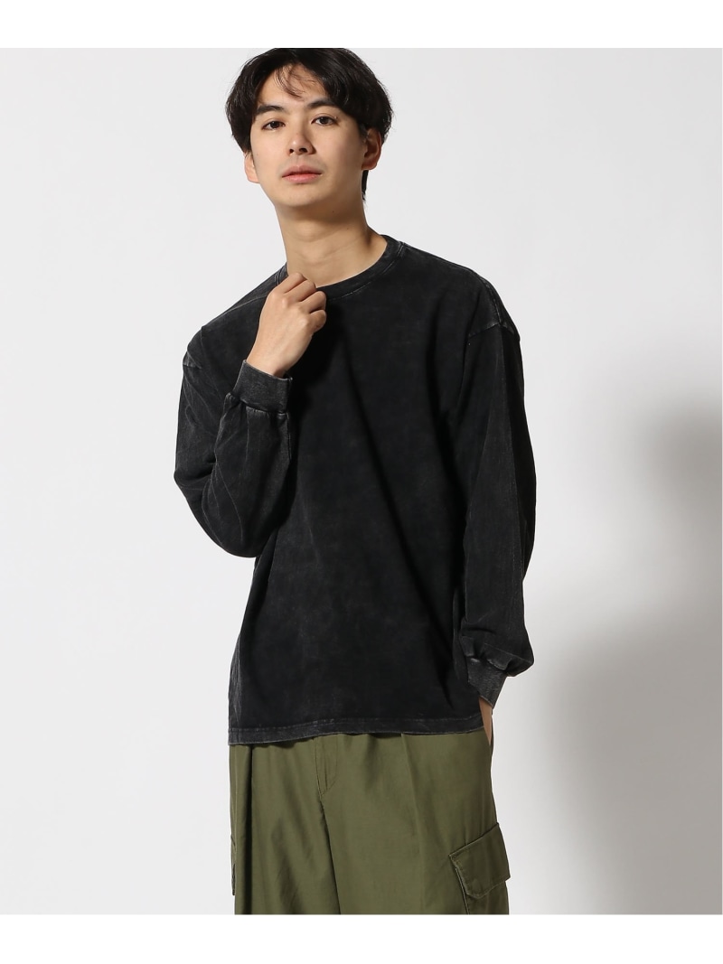 【楽天市場】【SALE／77%OFF】SETUP7 SETUP7/ブリーチデニム風スウェット トレーナー ピグメント加工 長袖 KNF037 ...