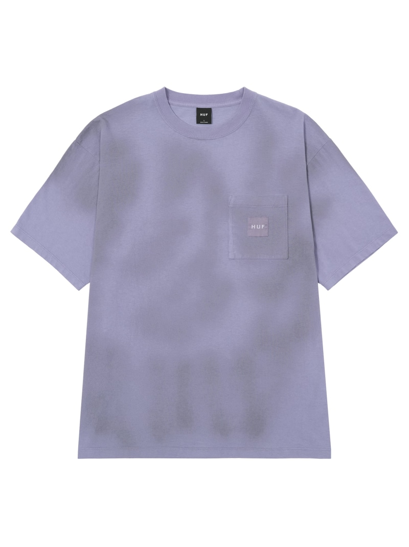 【楽天市場】HUF TIE DYE BOX LOGO POCKET TEE ハフ Tシャツ ハフ トップス カットソー・Tシャツ ベージュ ...