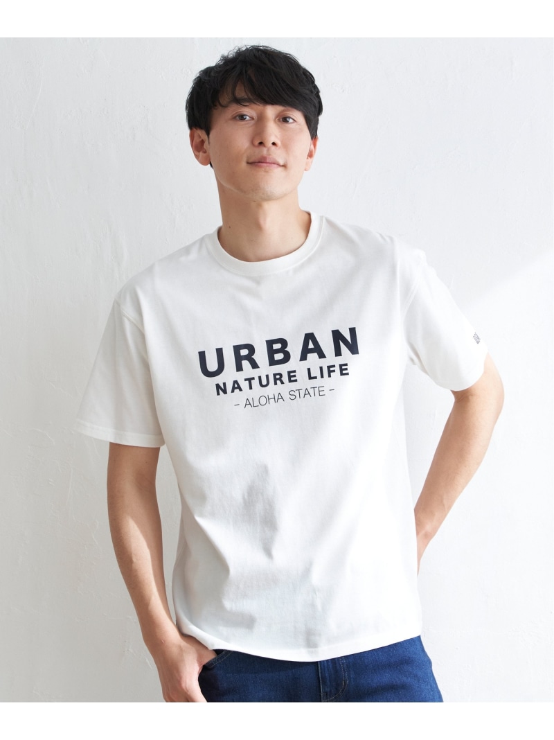 【楽天市場】【SALE／40%OFF】ikka URBAN NATURE LIFE アーバンネイチャーライフ プリントTシャツ イッカ トップス カットソー・Tシャツ ホワイト ブラック ...