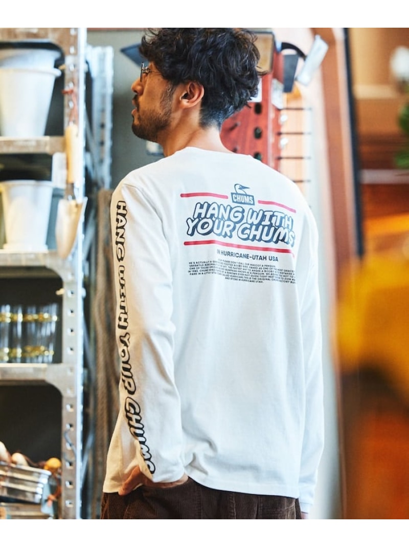 【楽天市場】【SALE／31%OFF】CHUMS CHUMS×FREAK'S STORE チャムス 別注 バックプリント ロングスリーブT ...