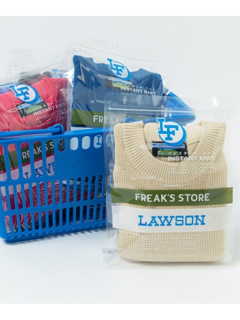 【楽天市場】FREAK'S STORE ローソン×FREAK'S STORE RELAX FIT WASHABLE INSTANT KNIT ...