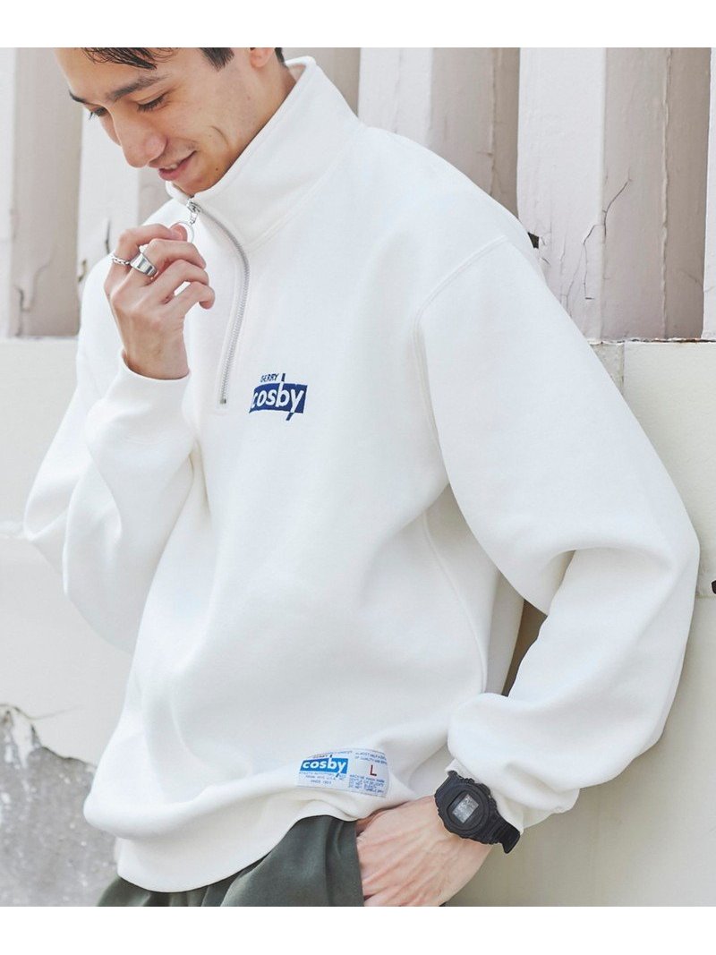【楽天市場】【SALE／11%OFF】coen COSBY(コスビー)別注スタンドジッププルオーバー コーエン トップス スウェット ...