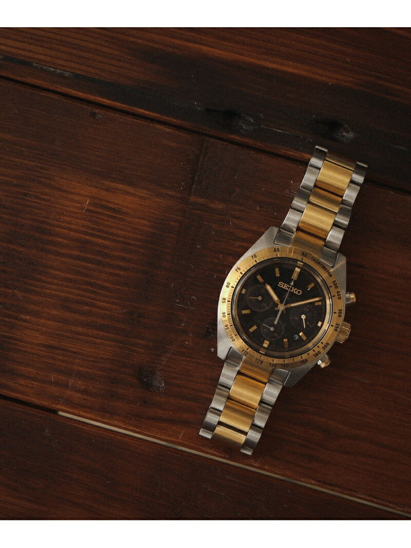 【楽天市場】BEAMS MEN SEIKO PROSPEX * BEAMS / 別注 スピードタイマー ソーラークロノグラフ ビームス メン ...