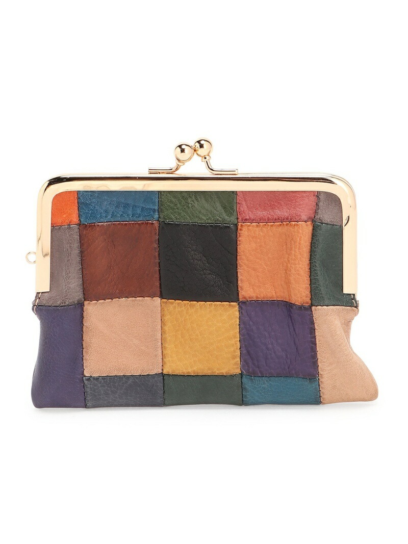 【楽天市場】Damasquina Handmade Damasquina Handmade/(U)BLOCK PATCHWORK W GAMAGUCHI WALLET ダマスキーナ 財布 ...