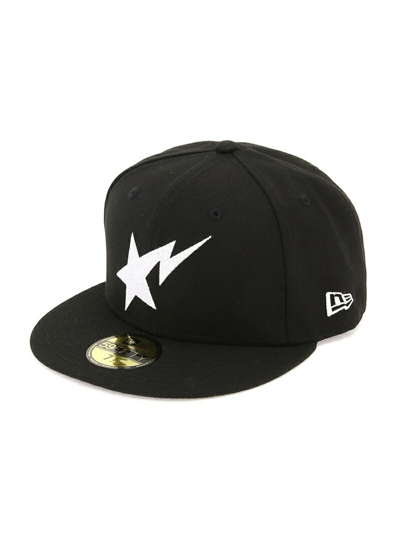 【楽天市場】A BATHING APE STA NEW ERA 59FIFTY CAP ア ベイシング エイプ 帽子 キャップ ブラック【送料 ...
