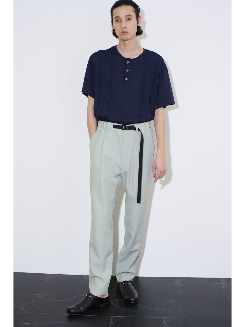 【楽天市場】UJOH Tape Belt Slim Tapered PNT ウジョー パンツ スラックス・ドレスパンツ ブラック【送料無料 ...