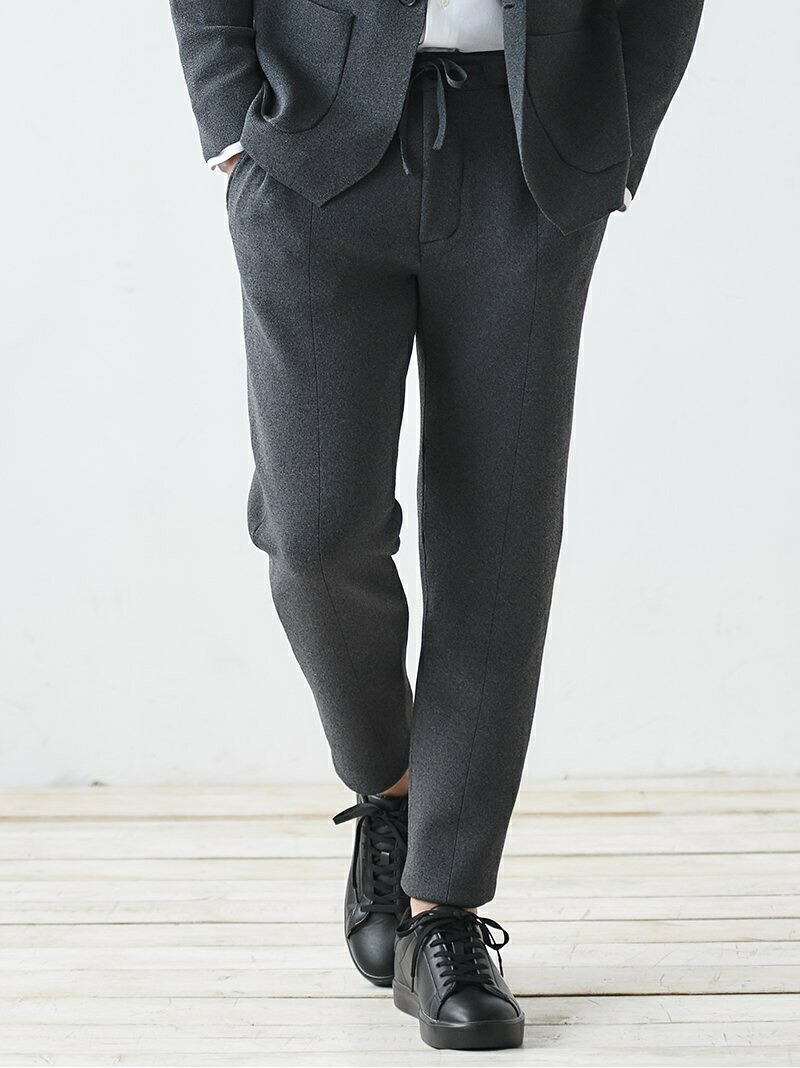 【楽天市場】G-stage G-stage/ミラノリブニット パンツ ジーステージ パンツ その他のパンツ グレー ブラック【送料無料 ...