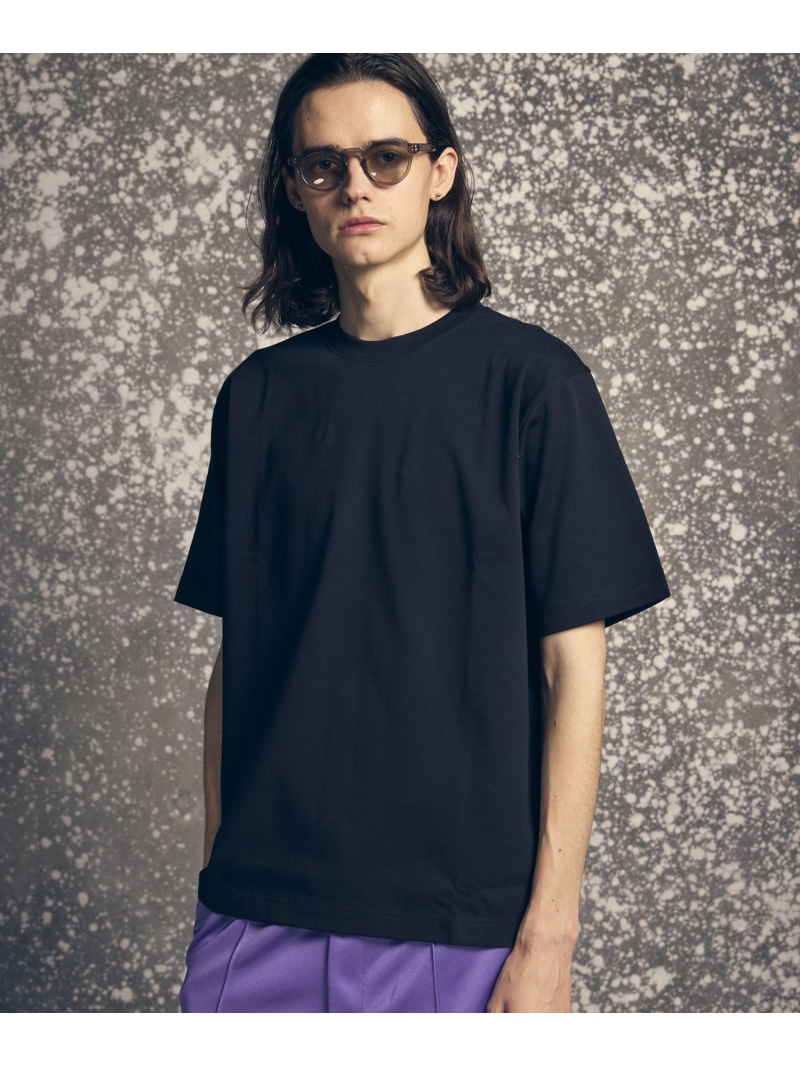 【楽天市場】MAISON SPECIAL Mercerize Cotton Dress-Fit Crew Neck T-shirt メゾン ...