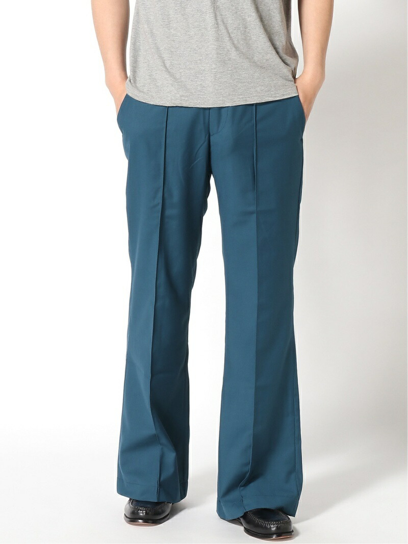 【楽天市場】MAGNOLIA Semi Flare Slacks マグノリア パンツ その他のパンツ ネイビー【送料無料】：Rakuten ...