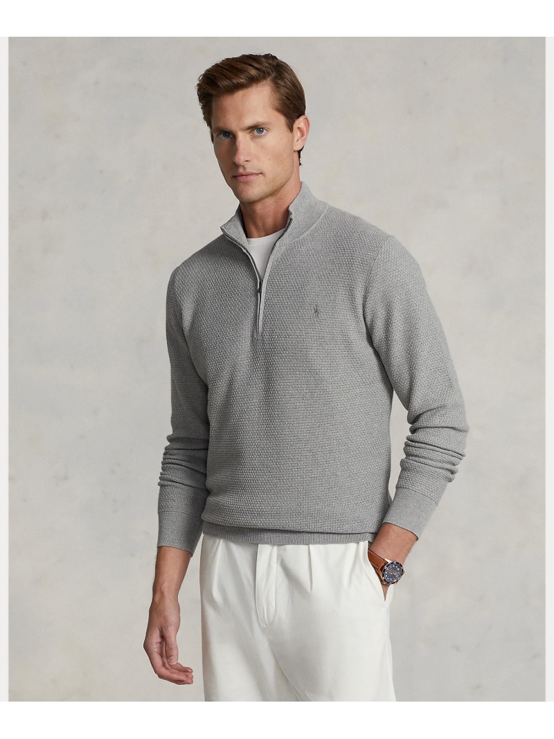 【楽天市場】POLO GOLF/RLX Golf (POLO GOLF)パフォーマンス クォータージップ セーター ラルフローレン トップス ...