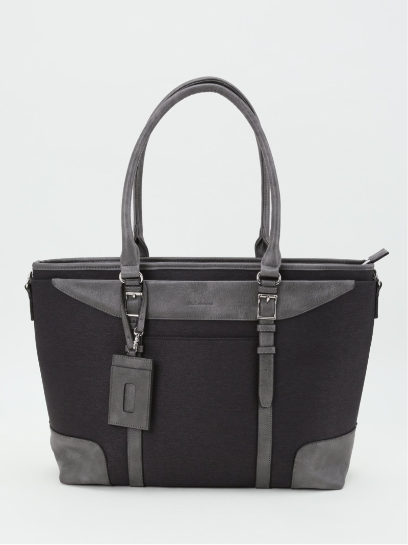 【楽天市場】m.f.editorial 杢ツイル配色 2WAYトートバッグ A4対応 タカキュー バッグ トートバッグ ブラック ネイビー ...