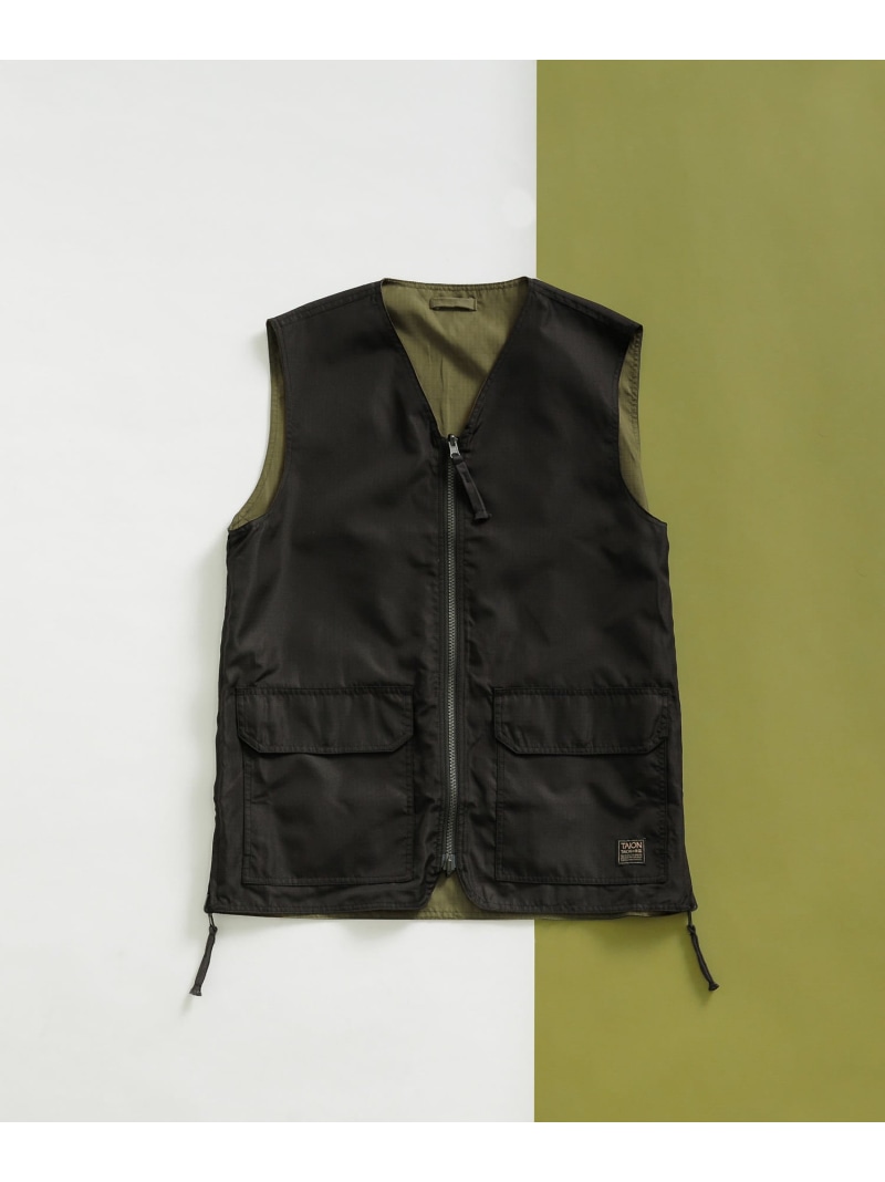 【楽天市場】【SALE／49%OFF】URBAN RESEARCH ITEMS TAION Military Reversible Vest ...
