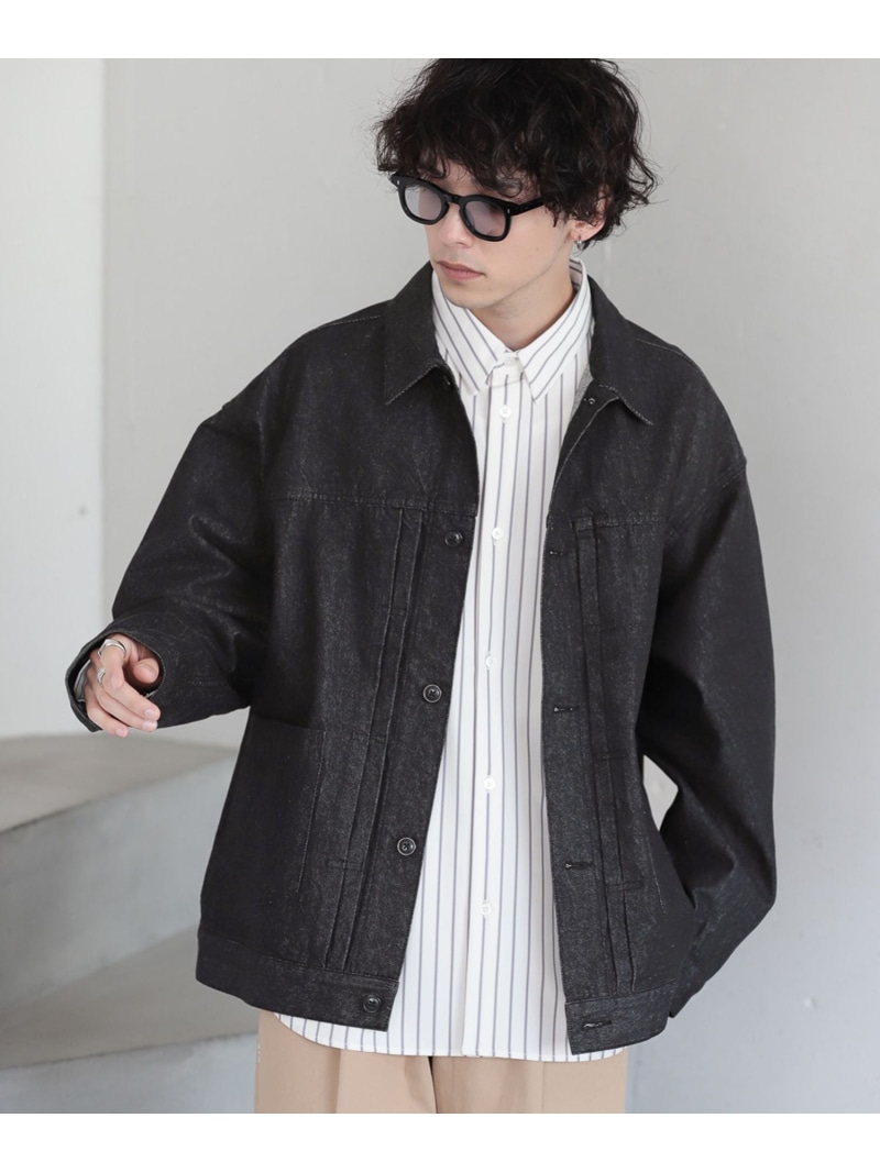 【楽天市場】【SALE／60%OFF】RAGEBLUE (M)BLUEVERトラッカーJK レイジブルー ジャケット・アウター デニムジャケット ネイビー ブラック【RBA_E ...