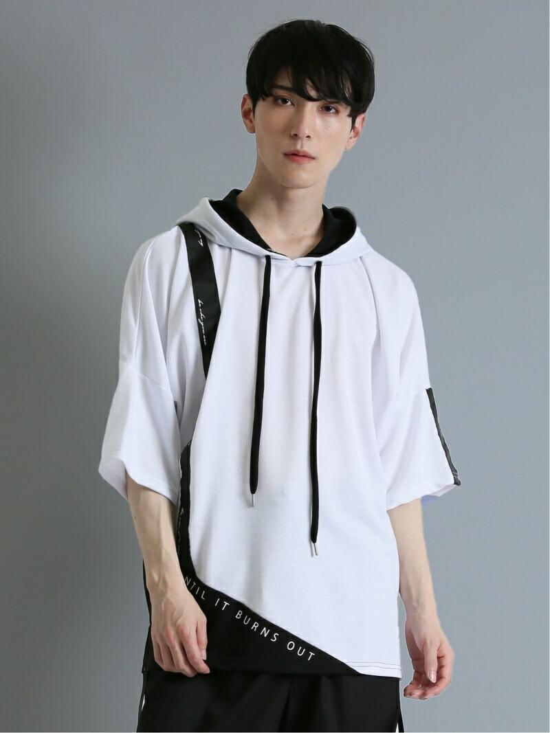 【楽天市場】semanticdesign ミニ裏毛 半袖BIGプルパーカー タカキュー トップス パーカー・フーディー ブラック【送料無料 ...