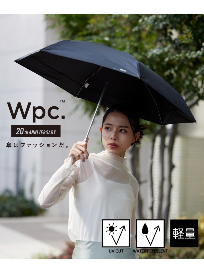 【楽天市場】【SALE／10%OFF】Wpc. Wpc./晴雨兼用/完全遮光 UVカット100% 切り継ぎタイニー 折りたたみ傘 ミニ 日傘 雨の日 レイングッズ 801-6423 ...