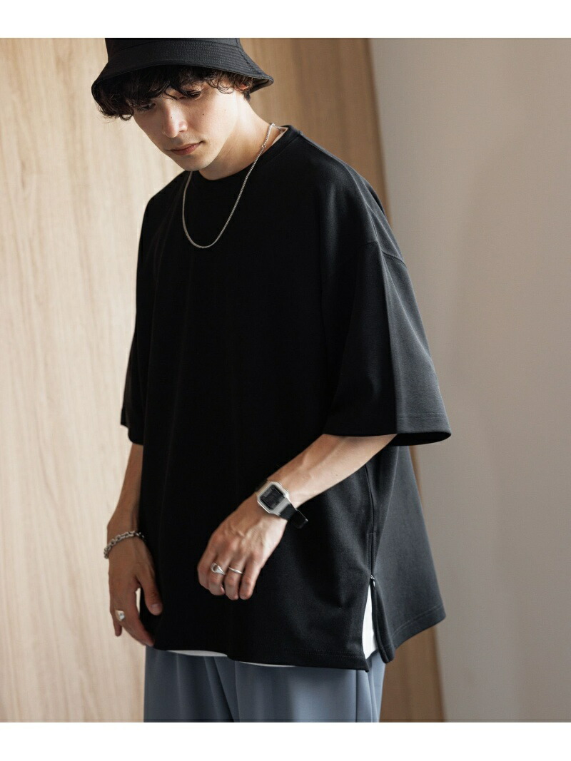 【楽天市場】【SALE／40%OFF】RAGEBLUE (M)ジョーゼットスリットTSS レイジブルー トップス カットソー・Tシャツ ブラック ブルー グリーン ホワイト【RBA_E ...