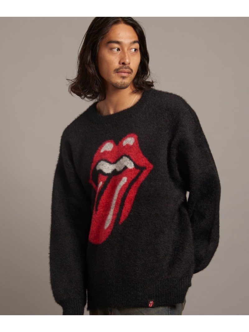 【楽天市場】JACKROSE (M)The Rollig Stones/B-TRS SHAGGY JQ CREW KNIT ジャックローズ ...