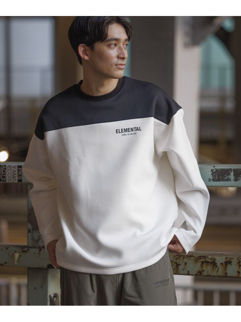 【楽天市場】【SALE／44%OFF】LAKOLE ストレッチ切替プルオーバー＜PARK by LAKOLE＞ ラコレ トップス スウェット・トレーナー グリーン ホワイト グレー【RBA_E ...