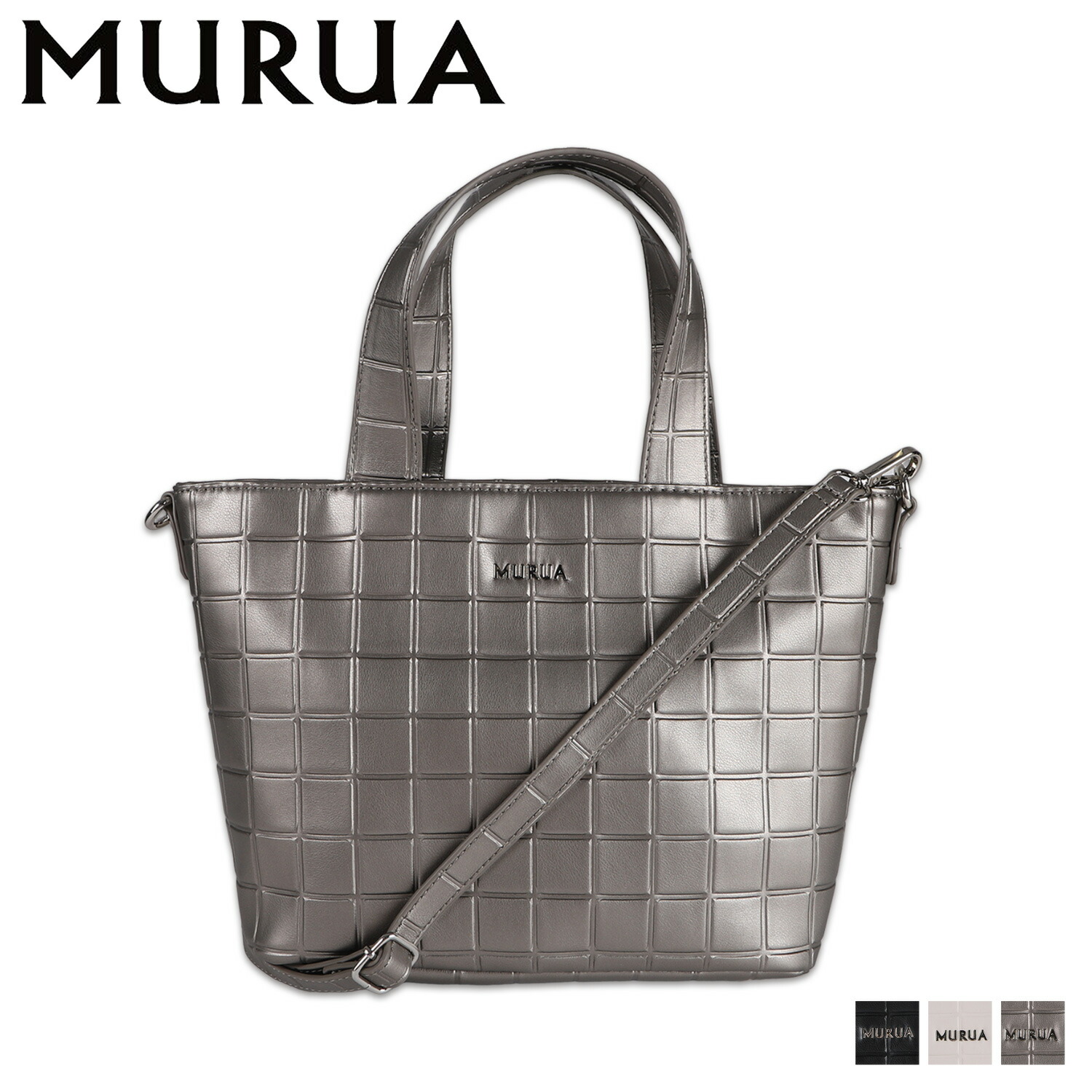 【楽天市場】【最大1000円OFFクーポン配布中】 ムルーア MURUA ショルダーバッグ バッグ トートバッグ レディース 斜め掛け 軽量 小さめ 2way mini tote bag ...