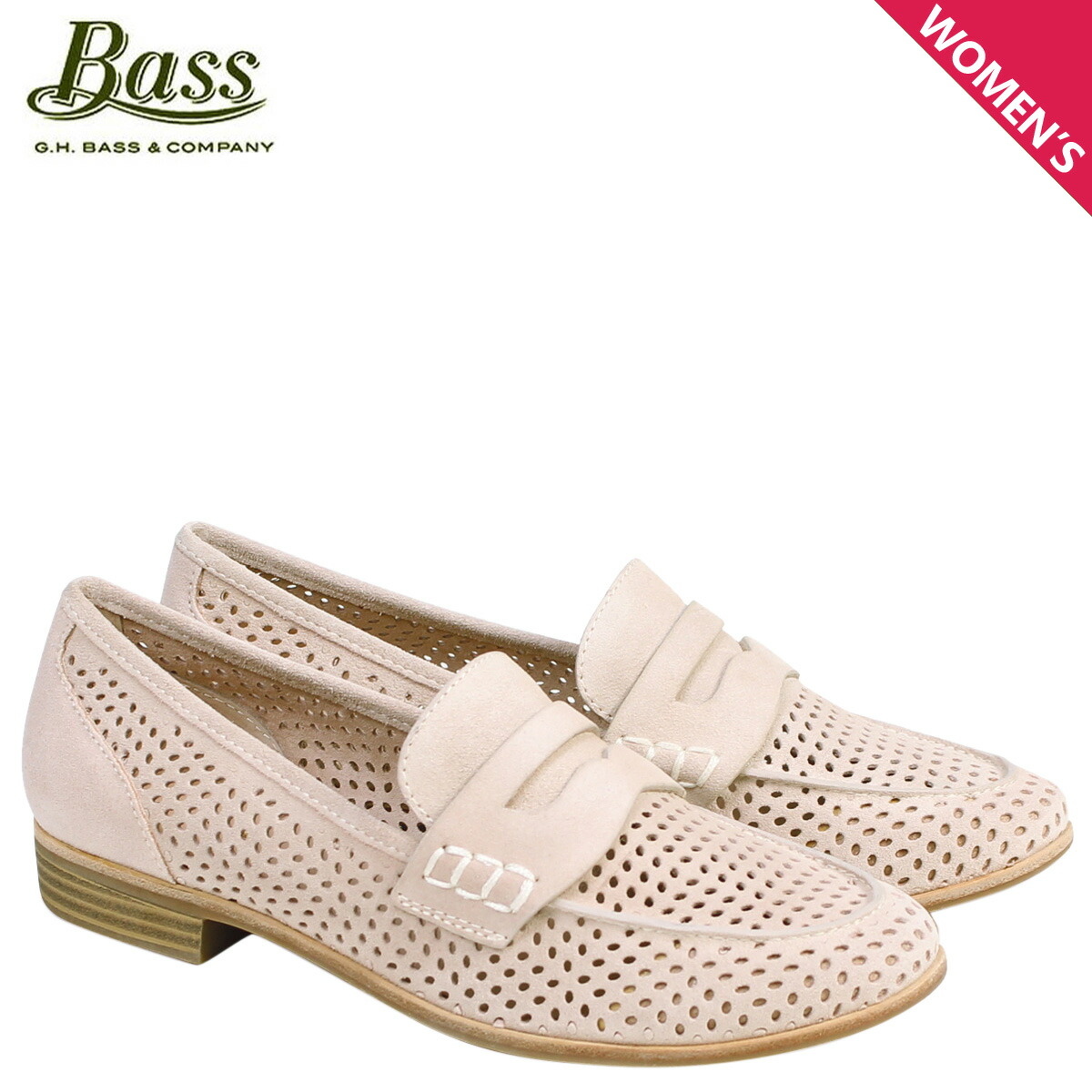 【楽天市場】【最大1000円OFFクーポン配布中】 G.H. BASS ローファー ジーエイチバス レディース ペニー ELLIE ...
