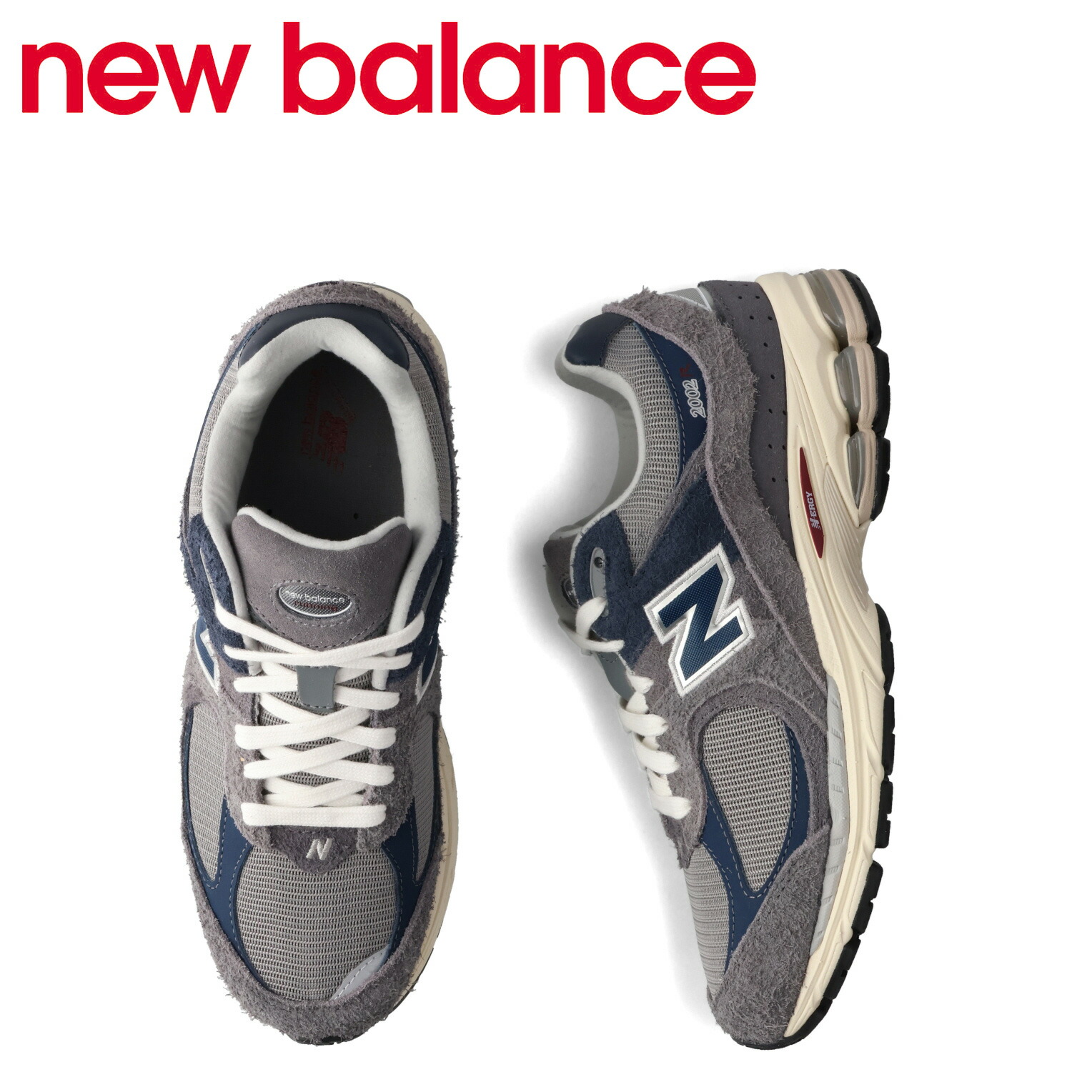 【楽天市場】【最大1000円OFFクーポン配布中】 new balance ニューバランス 2002R スニーカー メンズ Dワイズ グレー ...