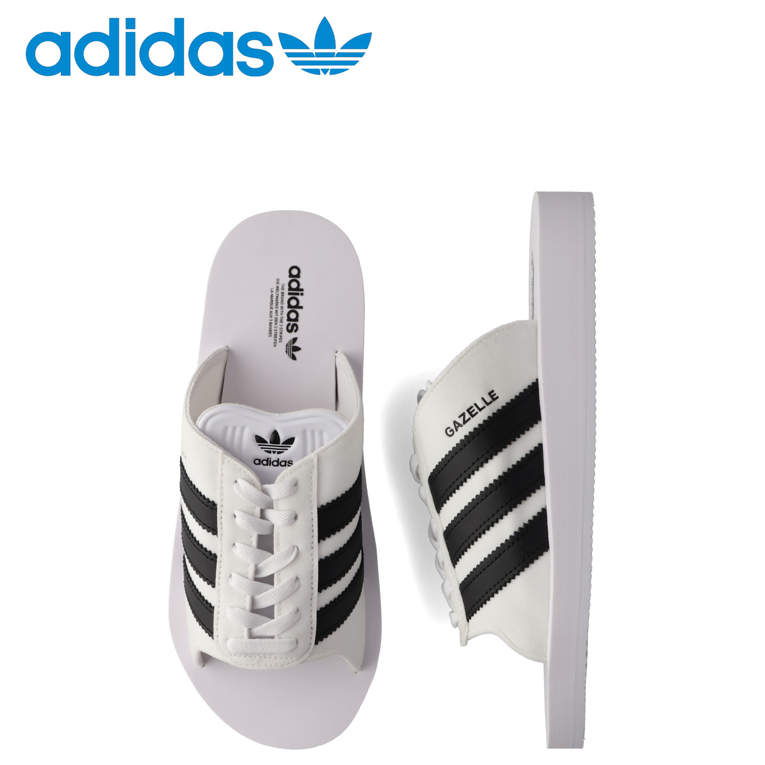 【楽天市場】【最大1000円OFFクーポン配布中】 adidas Originals アディダス オリジナルス サンダル ストラップサンダル ...