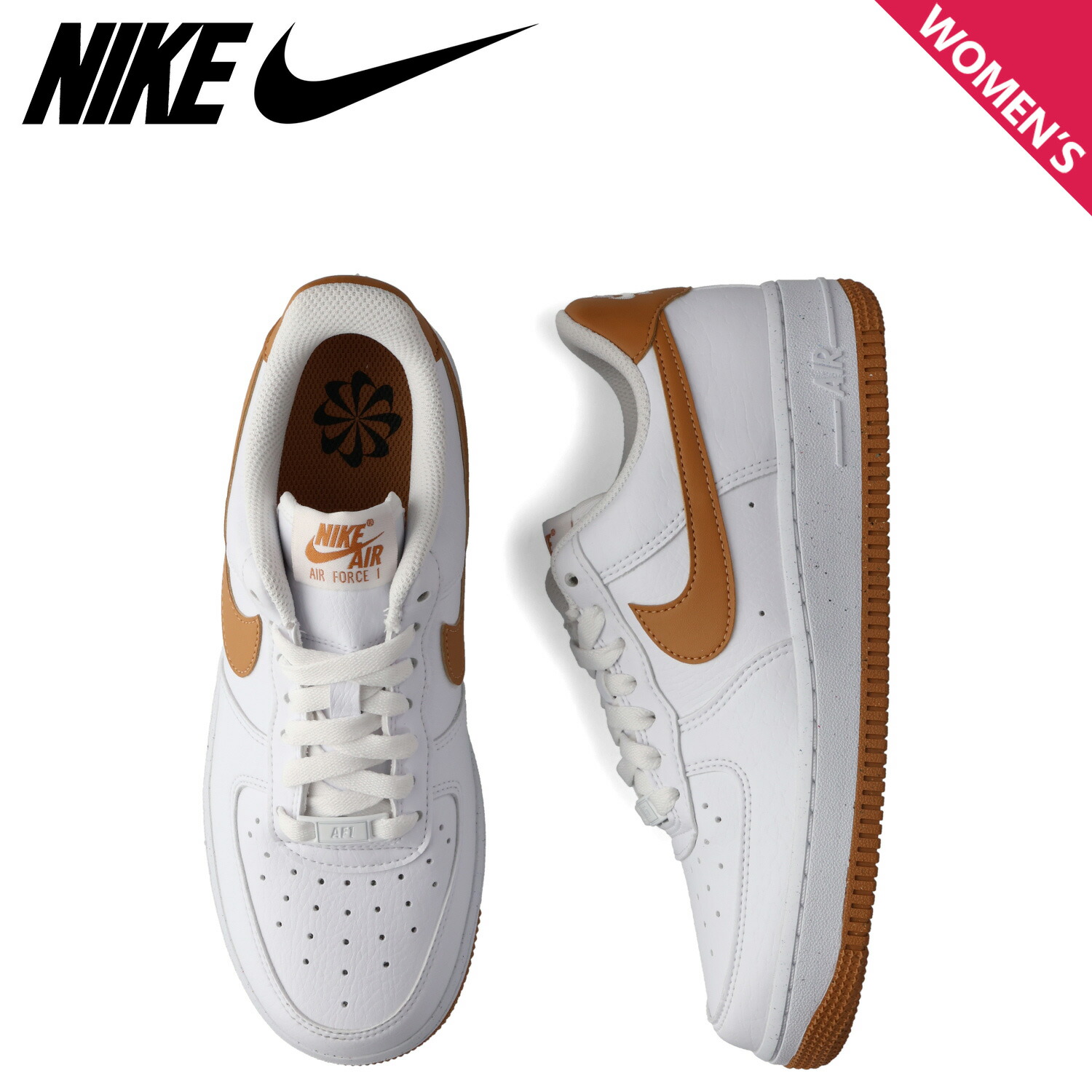 【楽天市場】NIKE ナイキ エアフォース1 07 ネクストネイチャー スニーカー レディース WMNS AIR FORCE 1 LOW 07 ...