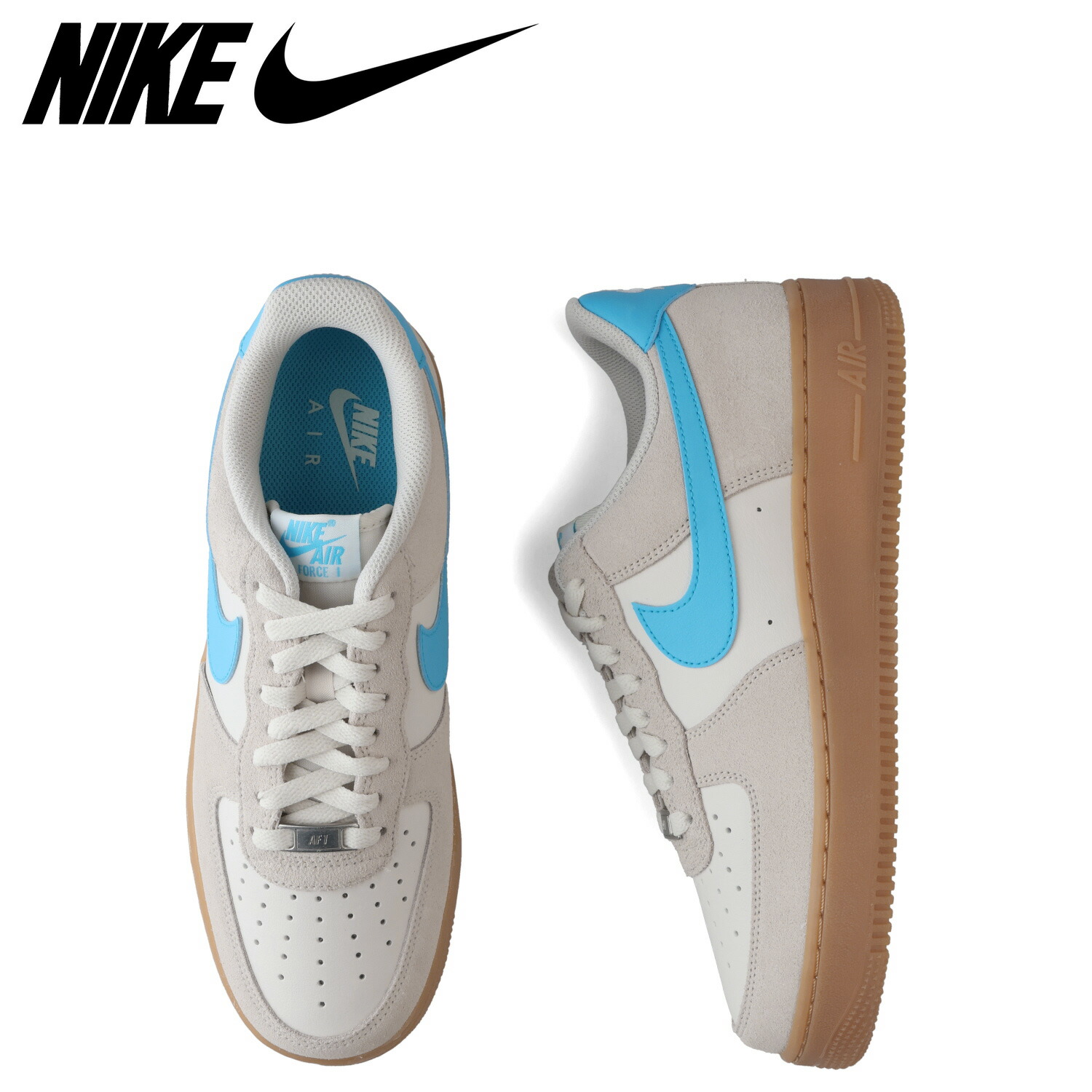 【楽天市場】NIKE ナイキ エアフォース1 07 LV8 スニーカー メンズ AIR FORCE 1 07 LV8 ブルー FQ8714 ...