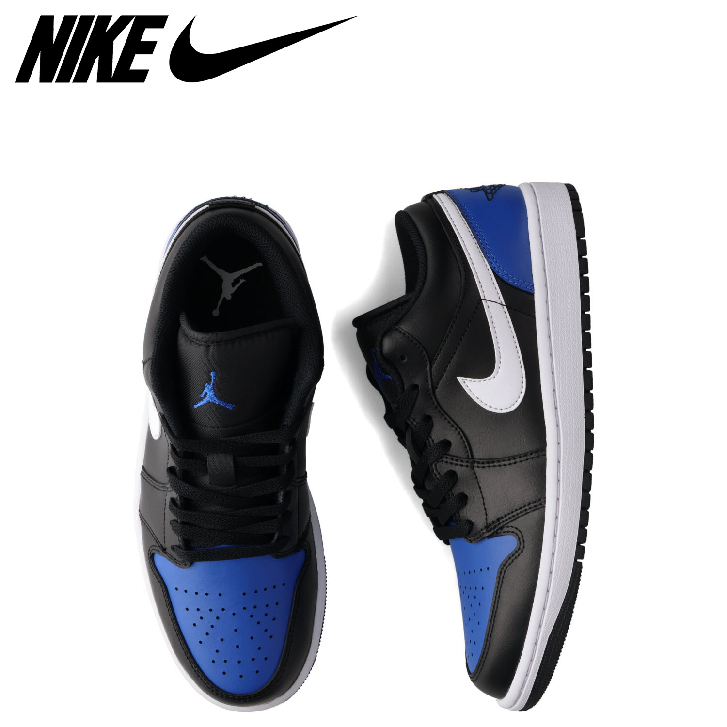 【楽天市場】NIKE ナイキ エアジョーダン1 ロー スニーカー メンズ AIR JORDAN 1 LOW ブルー 553558-042 ...