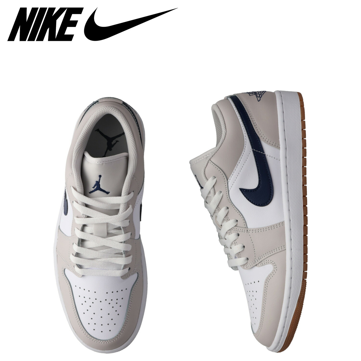 【楽天市場】NIKE ナイキ エアジョーダン1 ロー スニーカー メンズ AIR JORDAN 1 LOW ホワイト 白 553558-146 ...