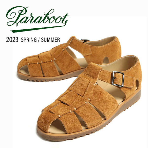 【楽天市場】【返品不可】パラブーツ Paraboot サンダル グルカ PACIFIC パシフィック メンズ スエード レザー SPORT ...